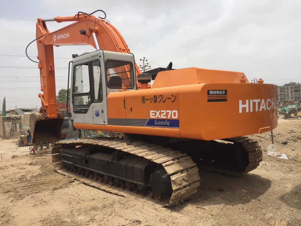 HITACHI EX270 EXCAVATOR – Importer & Exporter of Excavator Wheel Loader ...