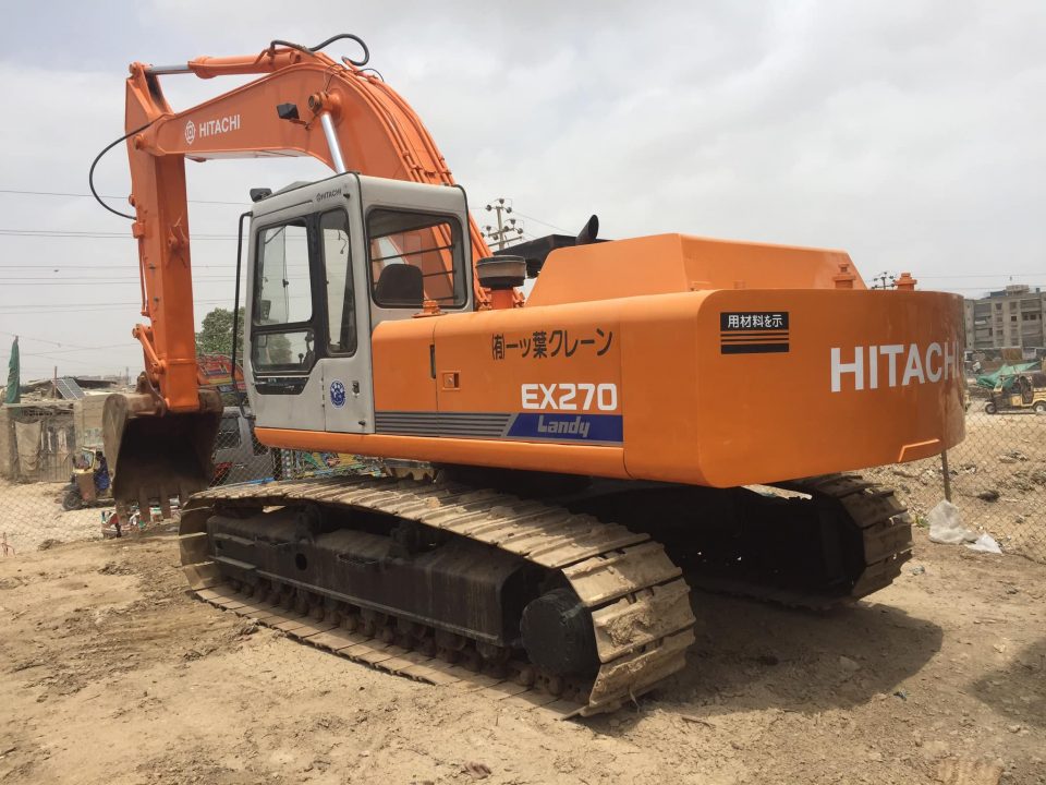 HITACHI EX270 EXCAVATOR – Importer & Exporter of Excavator Wheel Loader ...